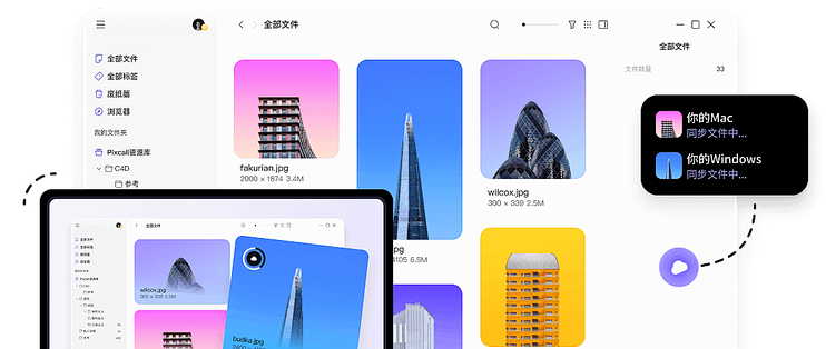 Pixcall 和 eagle 两款 NAS 可用素材管理软件的功能对比 _软件应用_什么值得买