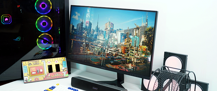 到站秀：性价比超高！2K/170Hz的科睿27E1QX电竞显示器体验_显示器_什么值得买