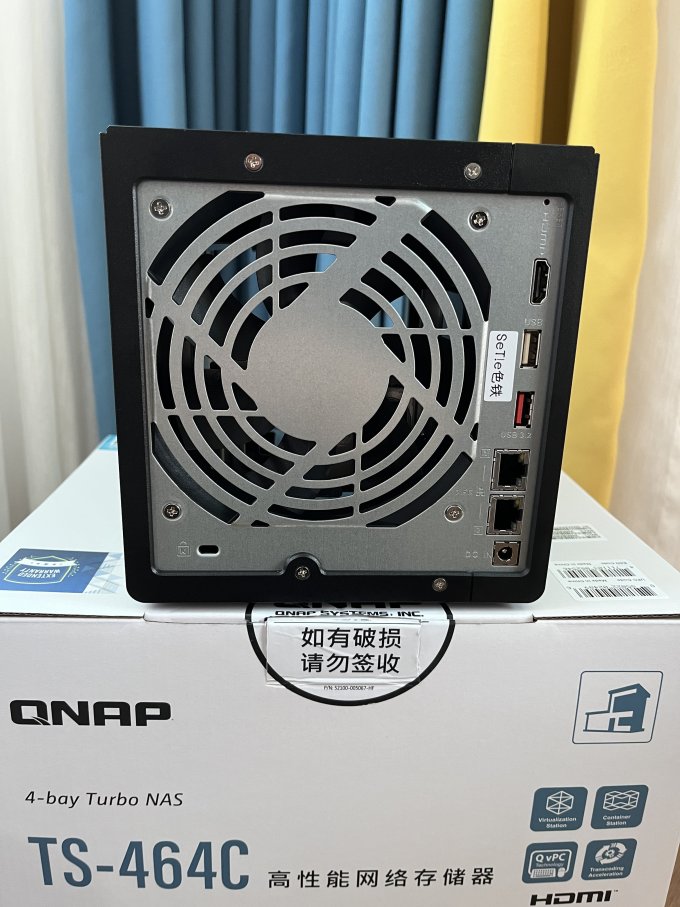 威联通TS-464CNAS存储怎么样 威联通TS-464C开箱_什么值得买