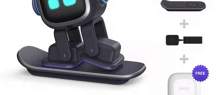 EMO电动玩具机器人anki vector机器人 AI智能语音聊天电子宠物_智能机器人_什么值得买