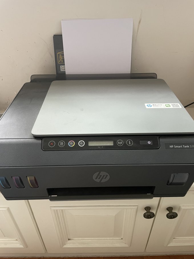 惠普喷墨一体机怎么样 HP518联供打印机_什么值得买