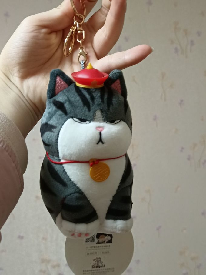 Little CuCu钥匙挂/包怎么样 吾皇猫的挂件真的好有意思_什么值得买