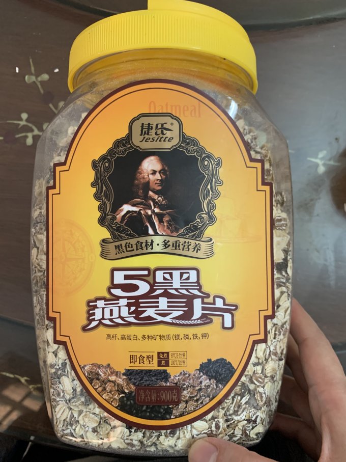 捷氏麦片怎么样 5黑燕麦片_什么值得买