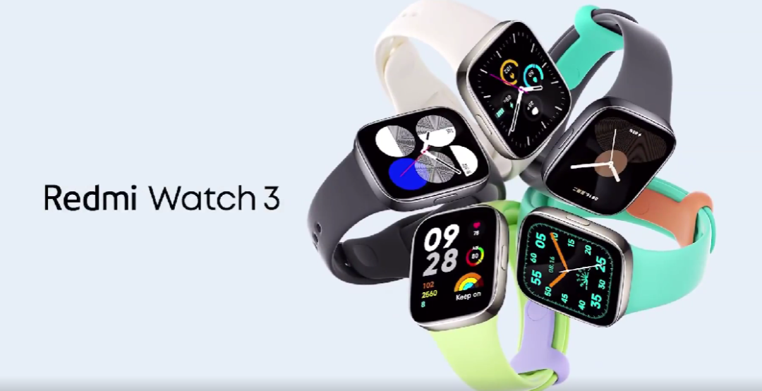 Redmi Watch 3 智能手表发布，配1.75 英寸 AMOLED 大屏、12天续航499元_智能手表_什么值得买