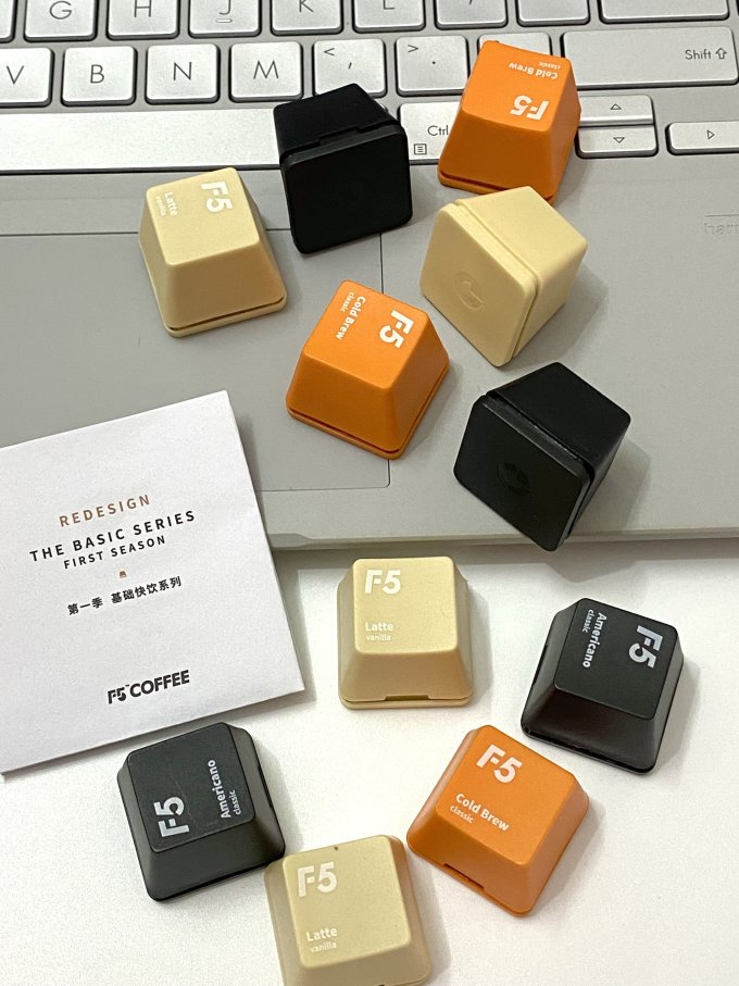 F5“键盘”黑咖啡，早八来一杯☕️ _什么值得买