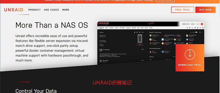 UNRAID 6.11.5 PCI网卡直通_NAS存储_什么值得买