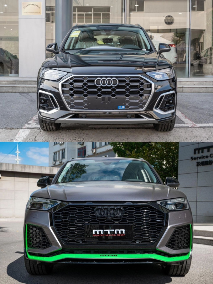 奥迪SUV怎么样 奥迪Q5L升级MTM套件是不是完全变身了？_什么值得买