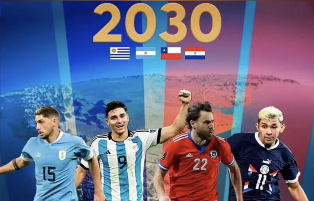 官宣：阿根廷、乌拉圭、巴拉圭、智利四国将联合申办2030百年世界杯！_足球_什么值得买
