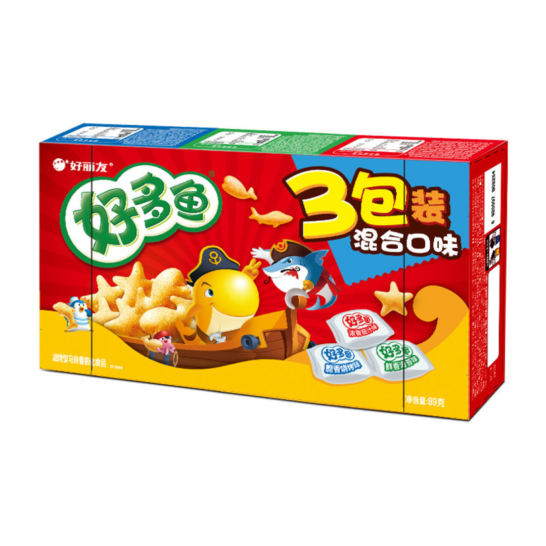 童年回忆还得是好多鱼_膨化食品_什么值得买
