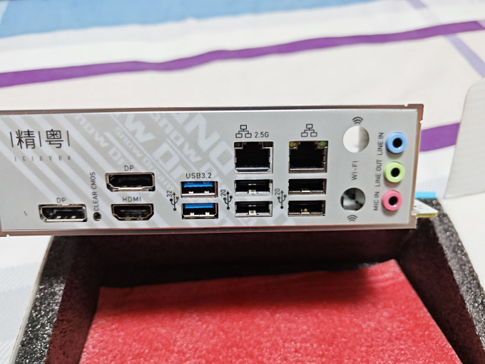 精粤主板怎么样 精粤b760i SNOW 在快要忘记的时候到货了_什么值得买