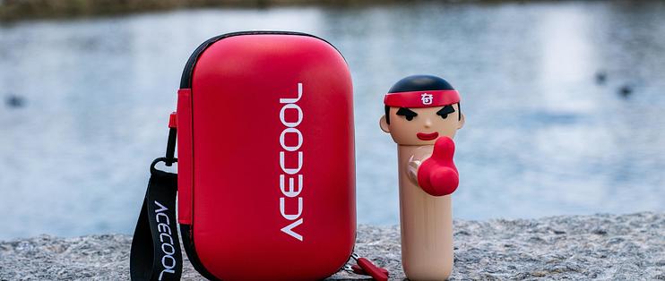 ACECOOL粒子重塑功夫小子潮玩超迷你筋膜枪——颜值与实力并存_运动护具_什么值得买