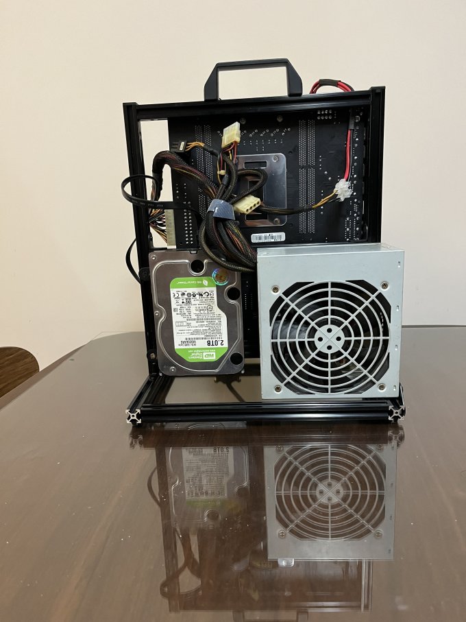 铝型材diy一个低成本、有个性的开放式机箱_什么值得买