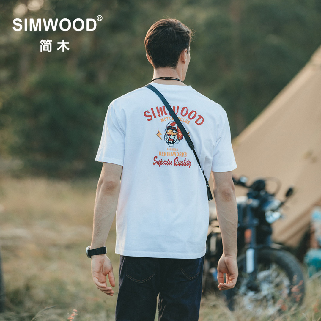 高颜值高质量！ Simwood（简木）总有一款T恤能入你的眼！最低只要49.9元！_男上装_什么值得买