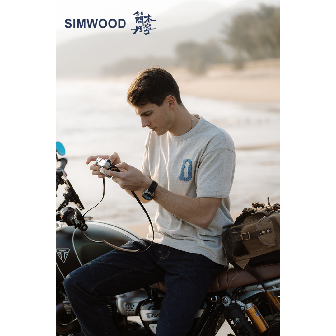 高颜值高质量！ Simwood（简木）总有一款T恤能入你的眼！最低只要49.9元！_男上装_什么值得买