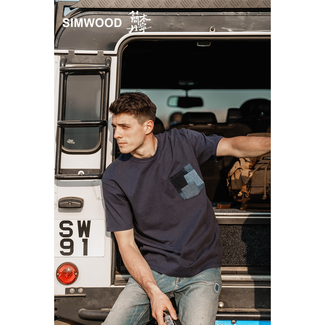 高颜值高质量！ Simwood（简木）总有一款T恤能入你的眼！最低只要49.9元！_男上装_什么值得买