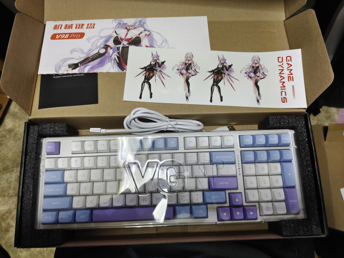 VGNV98 Pro无线键盘怎么样 体验最近热度最高的vgn v98pro_什么值得买