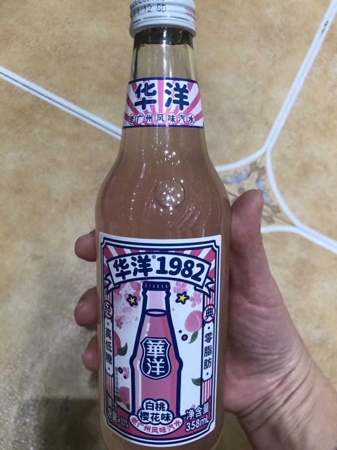 华洋饮料怎么样 华洋1982汽水果味果汁碳酸饮料358ml*20瓶低_什么值得买