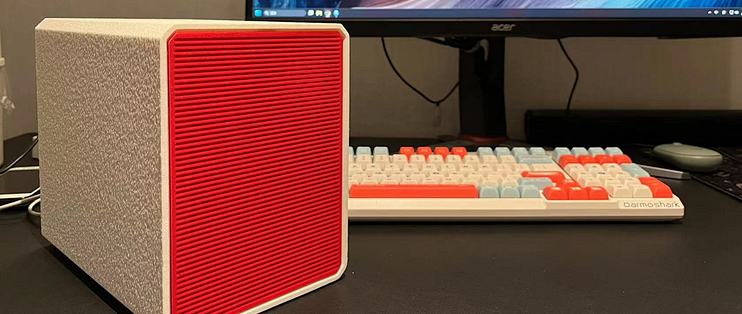 QNAS-4 3D打印开源4盘位nas机箱装机体验__什么值得买