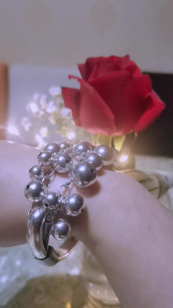 稀奇古怪的手镯白茶清欢s925纯银判官尘不到_什么值得买