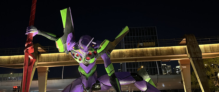 春季EVA迷必去的上海旅游地——等身新世纪福音战士初号机基地_国内自由行_什么值得买