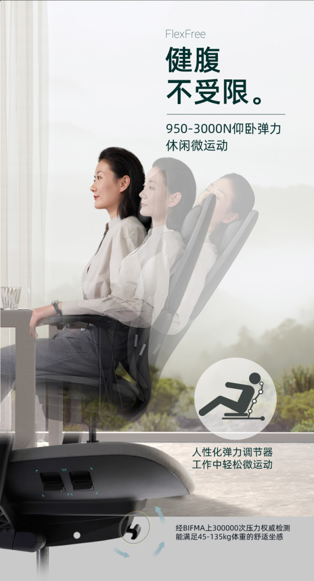 久坐不累，ZUOWE座为Fit人体工学椅_成功名单_消费众测_什么值得买