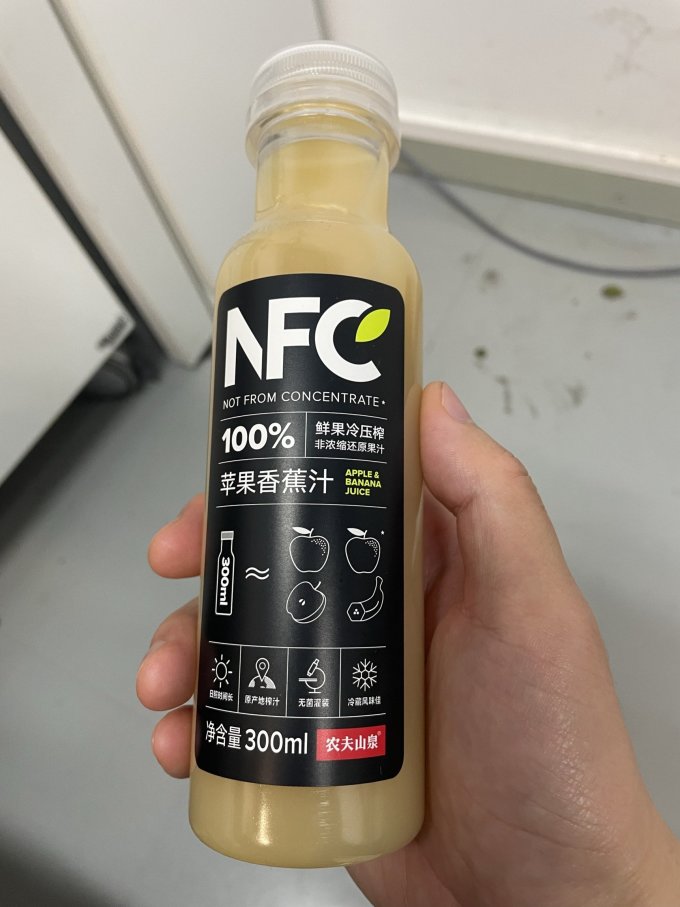 农夫山泉饮料怎么样 农夫山泉NFC果汁-苹果香蕉汁_什么值得买