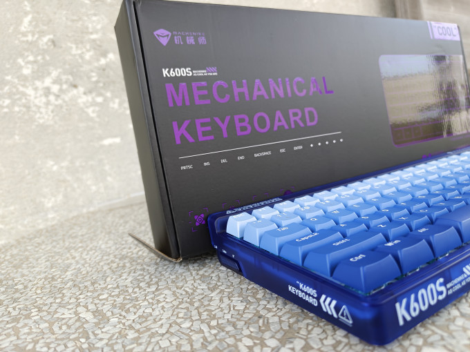 机械师键盘怎么样 机械师K600S，GR翠轴开箱_什么值得买
