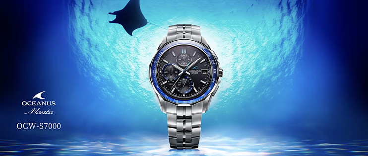 【新品】运动与优雅兼顾 OCW-S7000焕新登场_男款石英表_什么值得买