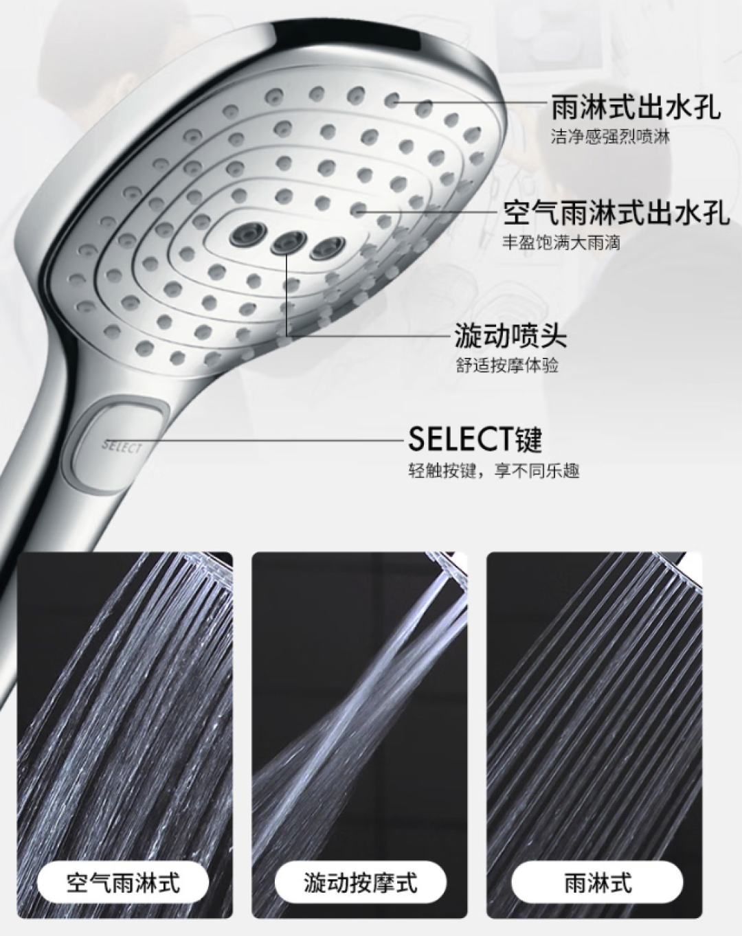 爽爆了，揭秘五星级酒店淋浴的秘密！同款汉斯格雅搬回家，这个618半价可抢~_花洒_什么值得买