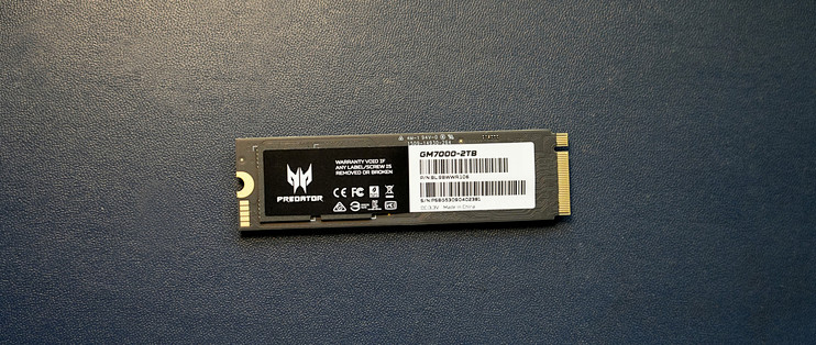 PCIe4.0的盘放到3.0上会损失多少性能?——简测宏碁GM7000 2TB_固态硬盘_什么值得买
