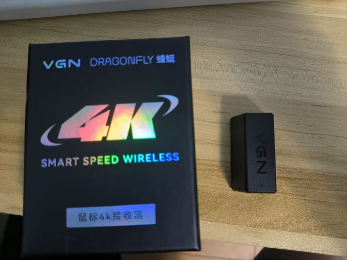 VGN其他电脑外设怎么样 vgn蜻蜓f1 pro 配套4k接收器开箱_什么值得买