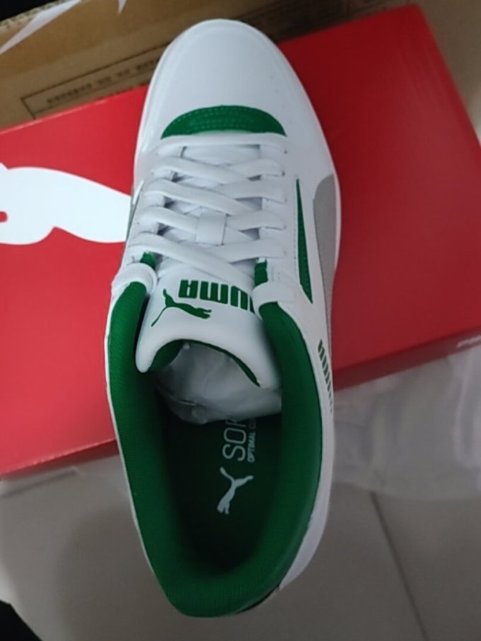 彪马运动板鞋怎么样 鞋子第一眼拿到实物，非常亮眼，..._什么值得买