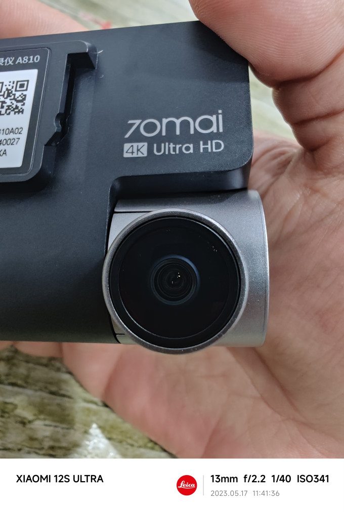 70迈行车记录仪怎么样 70迈A810行车记录仪开箱初体验_什么值得买