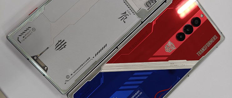 红魔8p变形金刚联名vs银翼版vs努比亚z50u！三款全面屏手机的外形，你喜欢哪个？_安卓手机_什么值得买