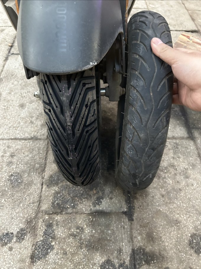 固满德轮胎怎么样 九号N85C 前轮“固满德”90/90-12龙腾四海_什么值得买