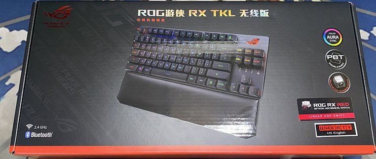 深度体验ROG 游侠RX TKL 无线版键盘，618极大优惠值得了解！_键盘_什么值得买