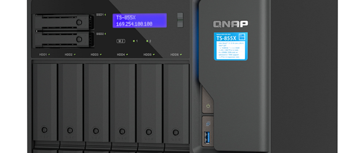 威联通发布 TS-855X 高端NAS，8个混合盘位、8核心处理器、万兆+双2.5G千兆_NAS存储_什么值得买