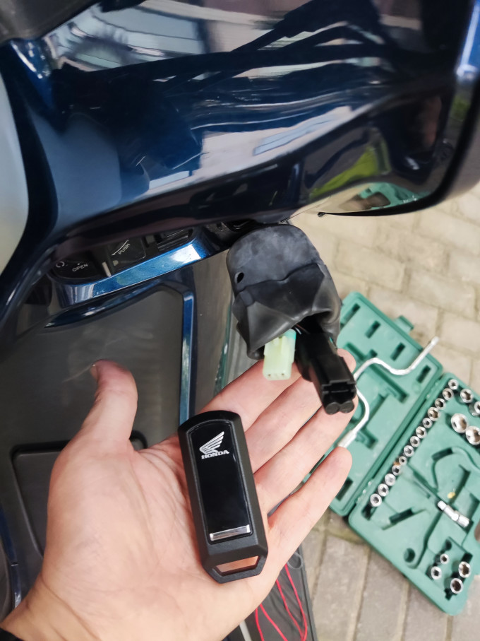 豪爵摩托车配件怎么样 增配一把豪爵uhr150遥控钥匙_什么值得买