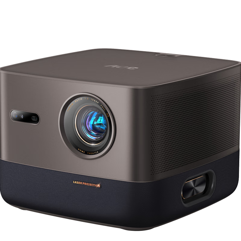 AOC L1S激光投影体验：惊艳画质，白天观影也超震撼_投影设备_什么值得买