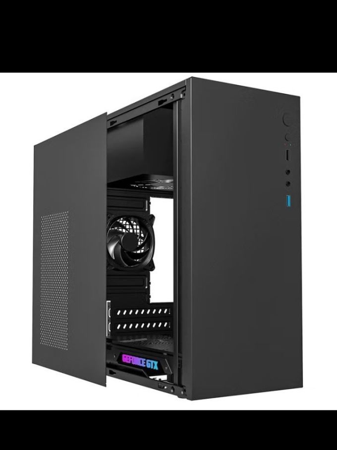 H2 电脑机箱 台式机MATX小机箱（商务简约/3_什么值得买