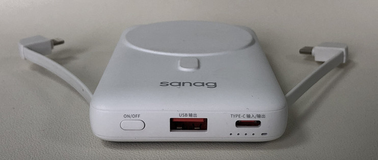 时尚外观与便利的完美结合——sanag K60无线磁吸充电宝初体验_移动电源_什么值得买