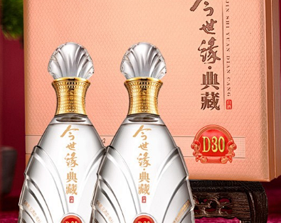 今世有缘值得相伴，中秋节送礼好选择 —— 今世缘 D30 礼盒 49度 500ml*2_白酒_什么值得买