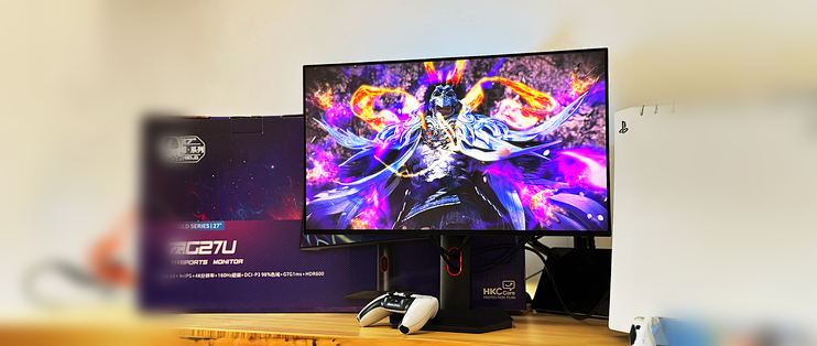 用原厂Nano IPS面板还能便宜700的4K160Hz显示器 HKC神盾系列MG27U_显示器_什么值得买