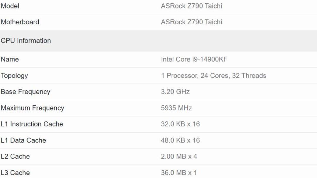 网传丨酷睿 i9-14900KF 性能出炉，性能对比 i9-14900k/i9-13900KF_CPU_什么值得买