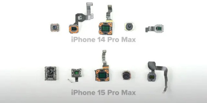 苹果iPhone 15 Pro MaxiPhone怎么样 iFixit发布iPhone 15 Pro Max 拆机报告：更易维修、高通X70 ...
