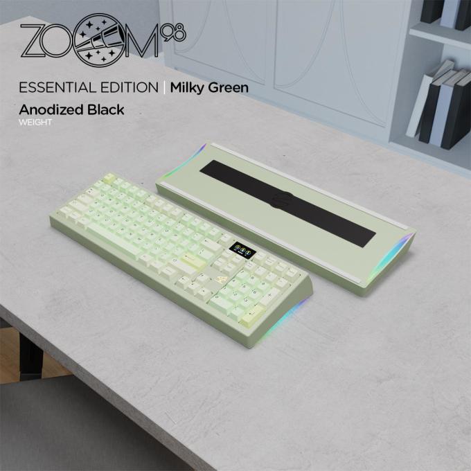 一把新键盘，丰富多彩的MELETRIX ZOOM98三模屏幕版！_什么值得买