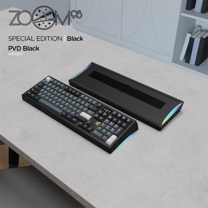 一把新键盘，丰富多彩的MELETRIX ZOOM98三模屏幕版！_什么值得买