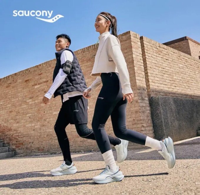 索康尼跑鞋怎么样 Saucony索康尼凌迅SHIFT FLOW缓震跑步鞋运动休闲鞋男女白兰40.5_什么值得买