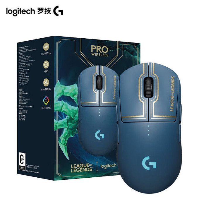 罗技鼠标怎么样 "罗技GPW一代：超轻量化、高性能的无线游戏鼠标" _什么值得买