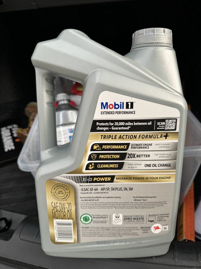 美孚车用润滑油怎么样 Mobil1 EP 0W20_什么值得买